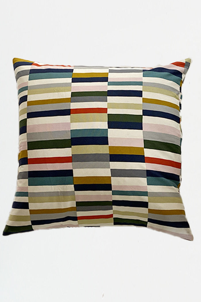 50cm Sq Cushion Cover - Border Multi – Surface Art